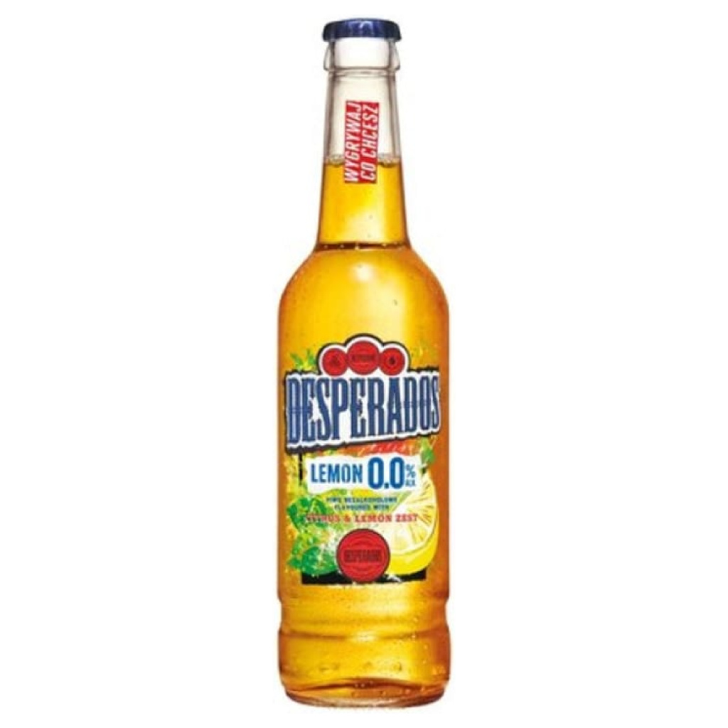 Case x 12 - Desperados Lemon 0,0% - Alcohol Free Beer